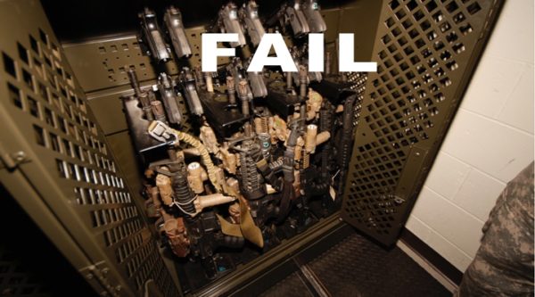Moody AFB Weapon Rack Fail | SecureIt Tactical