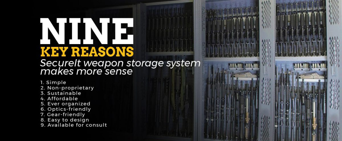 Military Weapon Storage & Weapon Racks | SecureIt Tactical